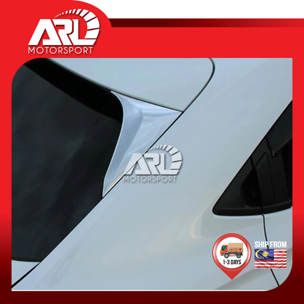 Honda HRV HR-V Vezel RV Exterior ABS Side Rear Window Spoiler Cover ...