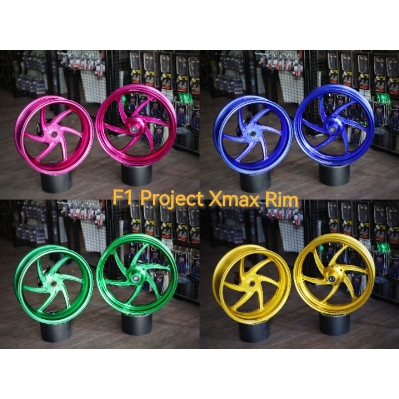 F1 Project CNC Xmax Rim | Shopee Malaysia