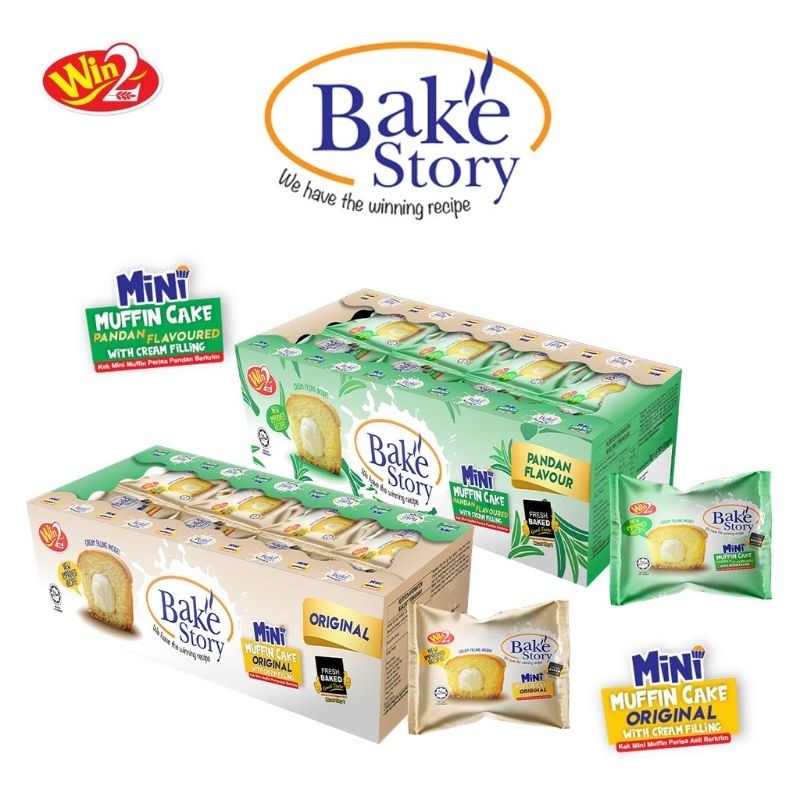 WIN WIN BAKE STORY MINI MUFFIN CAKE 16PACKS | Shopee Malaysia