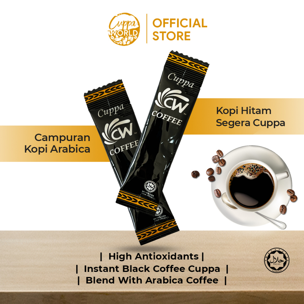 Cuppa Instant Coffee (50 / 200 sticks x 2g) | Shopee Malaysia