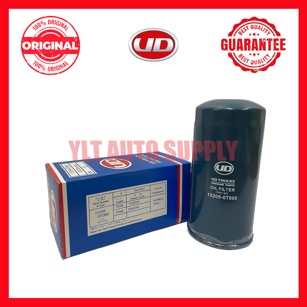 Nissan UD Truck Original UD YU41 Oil Filter 15209-0T000 | Shopee Malaysia
