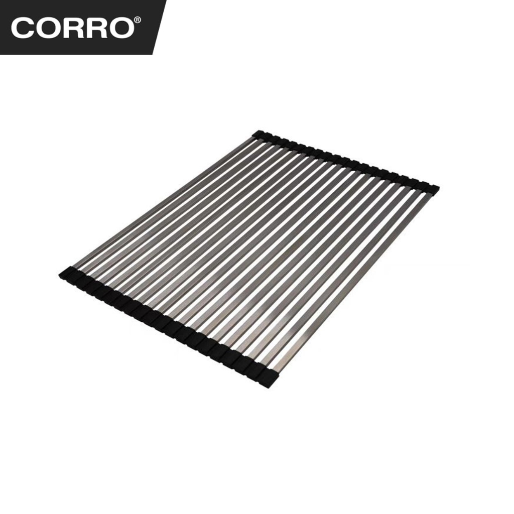Corro Stainless Steel 304 Over-the-Sink Flexible Roll-up Dish Drying ...