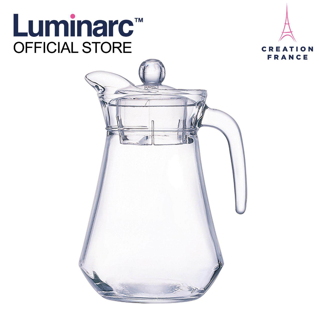 (Ready Stock!! ) Luminarc Glass Jug with Lid / Fridge Jug / Glass ...