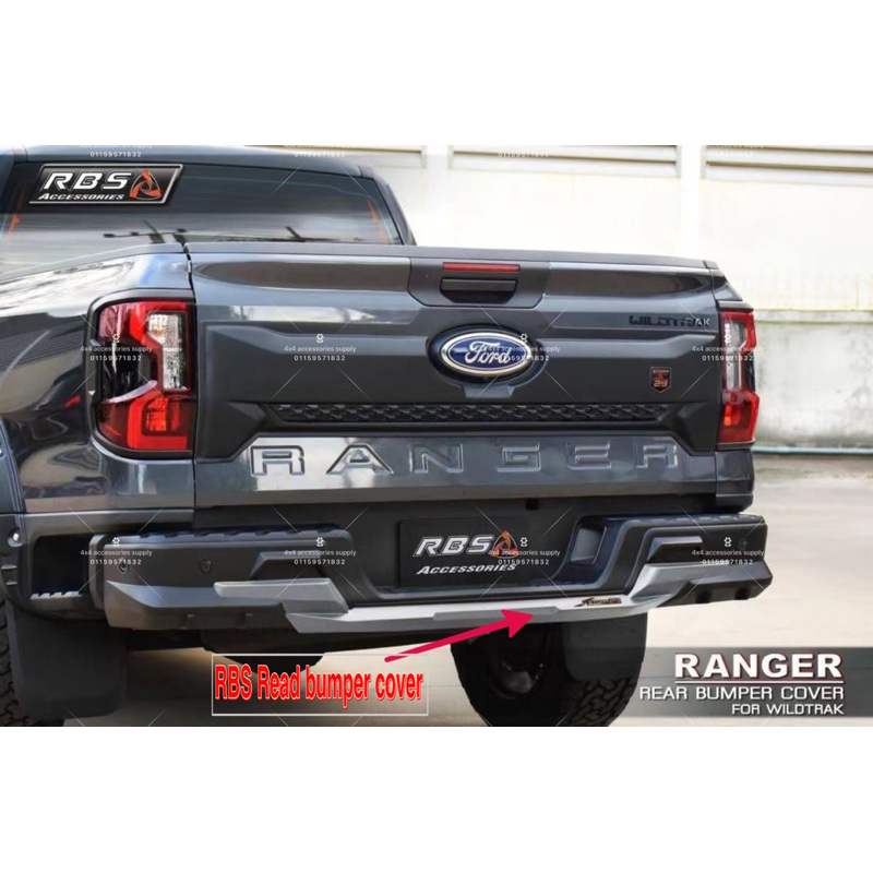 Ford Ranger T9 XLT WILDTRAK 2022-2023 RBS Rear Bumper Cover ranger ...