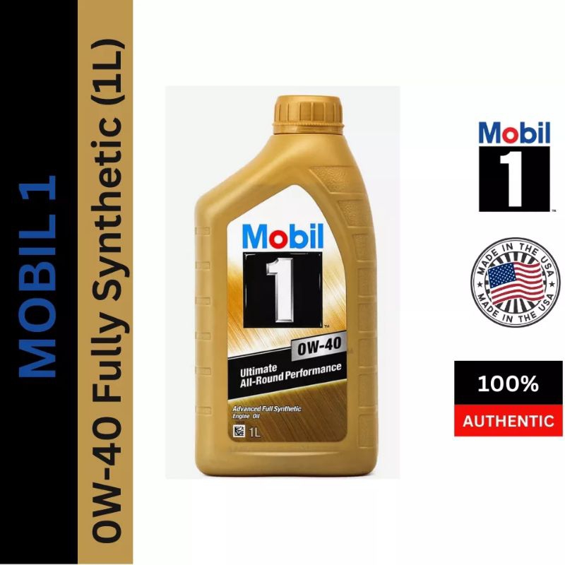 Mobil 1 Ultimate Performance 0W40 SN Advanced Fully Synthetic Engine ...