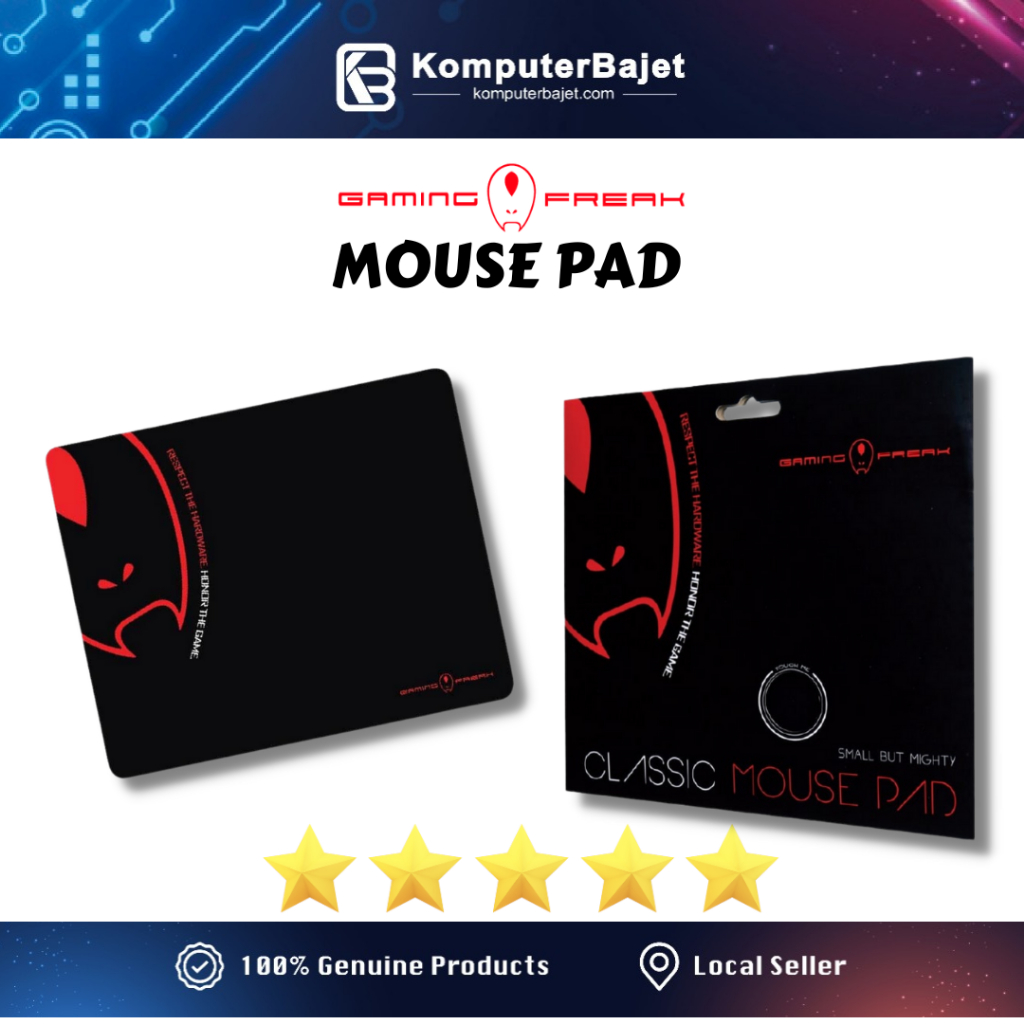 GAMING FREAK Classic Mouse Pad GF-MPC3 Non slippery mousepad | Shopee Malaysia
