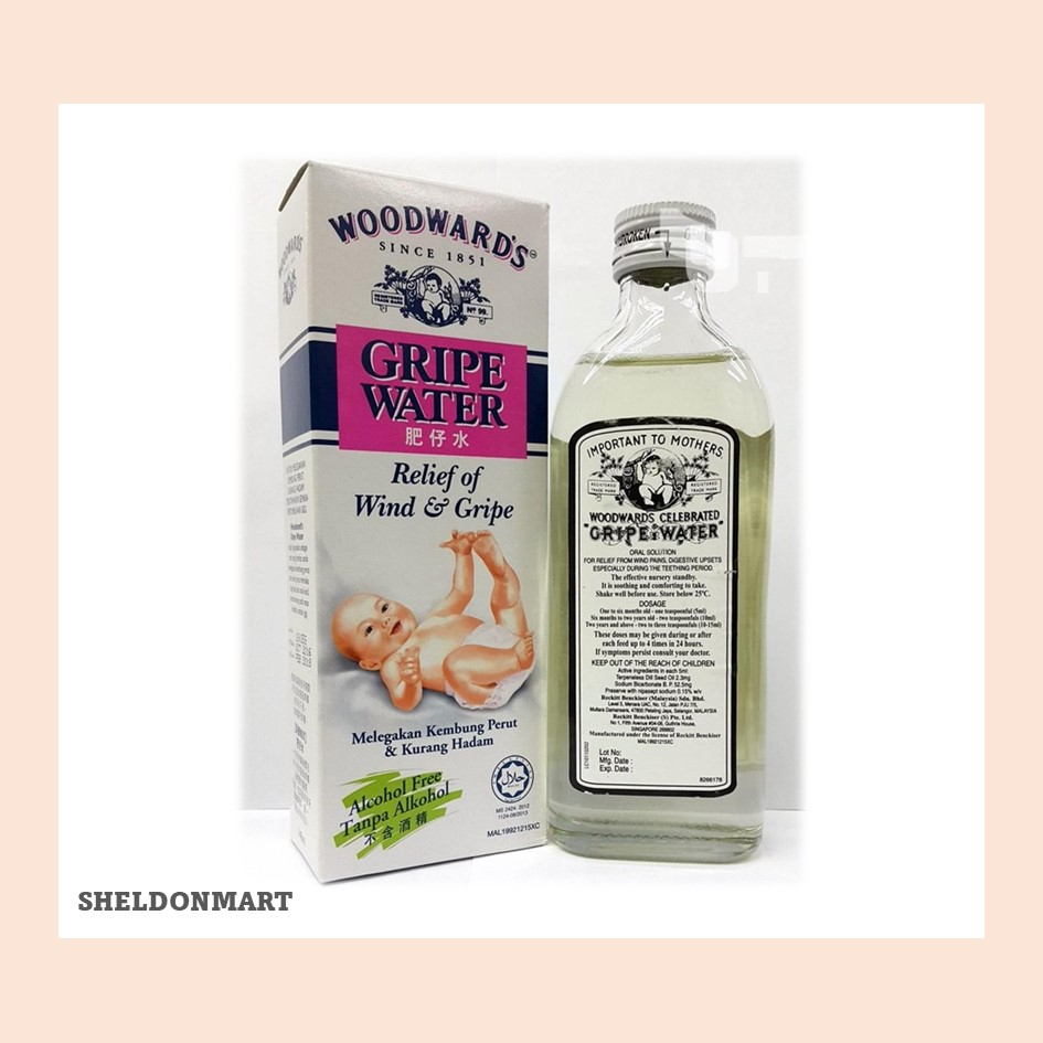 (EXP: 10/2026) Woodwards Gripewater / Gripe Water 148mL (For Baby Wind ...