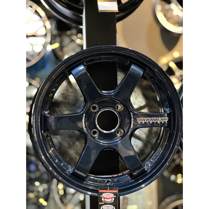 AOW TE37 sonic 15x7.0 16x7.0 made in thailand sportrim wheel rim ...