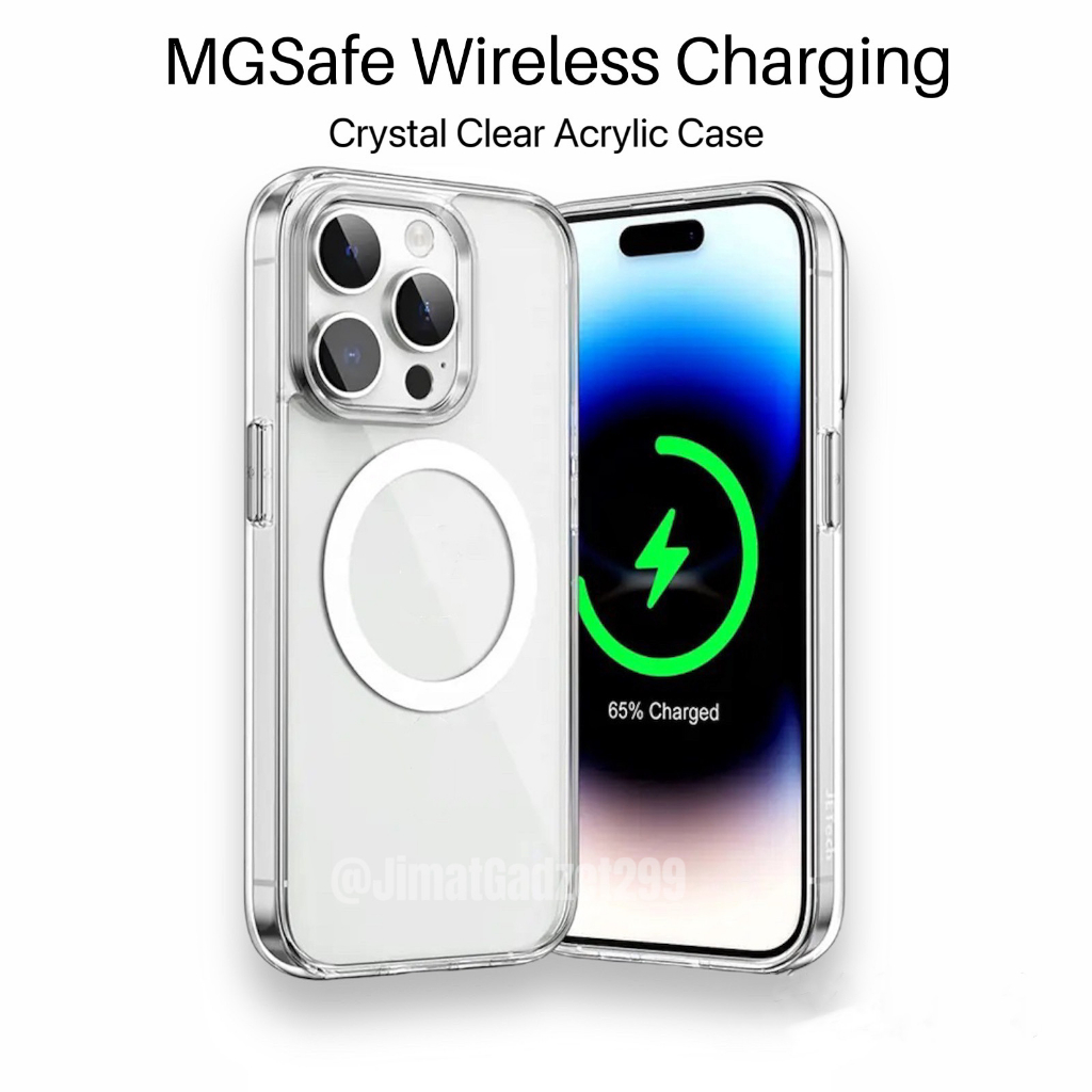 iP Phone 11 12 13 14 15 16 Pro Max mini Magnetic Wireless Charging Case ...