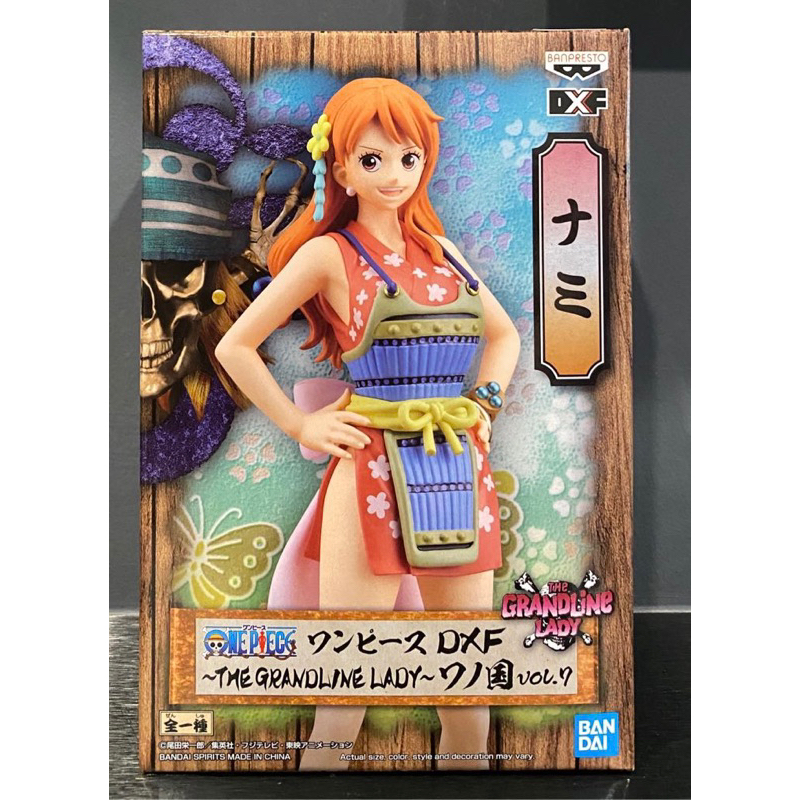 Banpresto One Piece DXF The Grandline Lady Wanokuni Vol.7 Nami (Gold ...