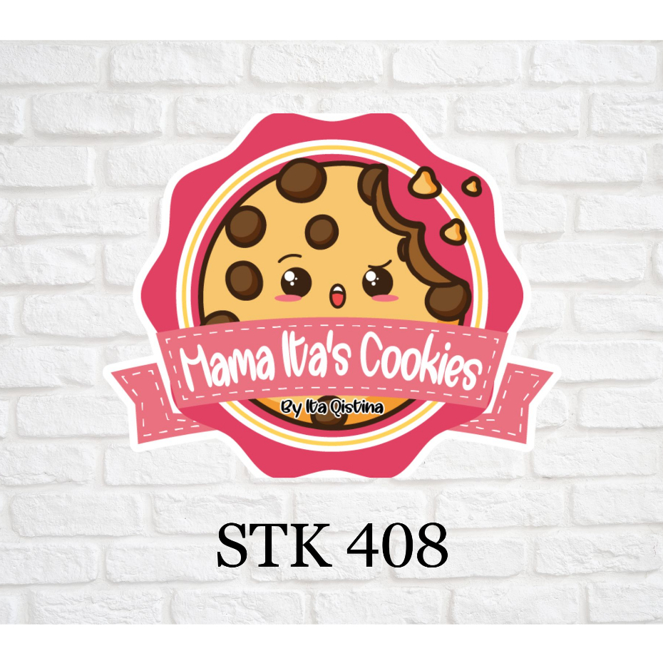 STICKER COOKIES | STICKER BISKUT | STICKER COOKIES HOMEMADE | STICKER ...
