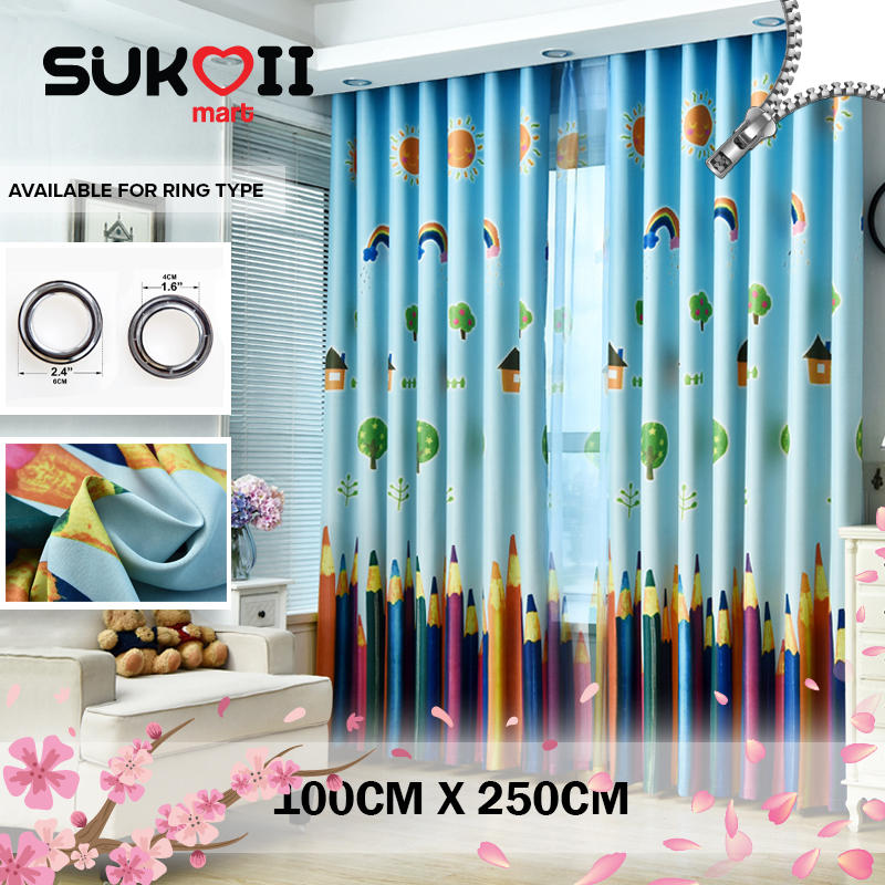 SKOI Shading Environment Protection Curtain Pencil Perforated Cloth ...