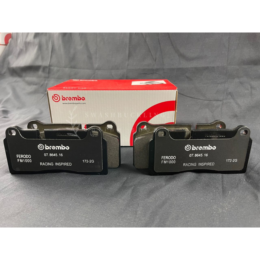 BREMBO GT4 4 pot 355/380mm BRAKE PAD | Shopee Malaysia