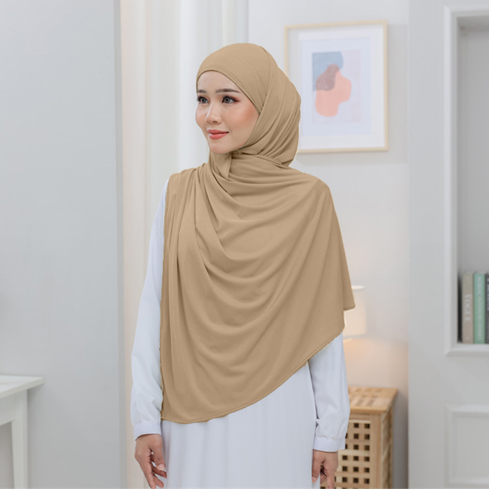 Zephia Tudung Shawl Premium Jersey Ribbed Ironless Shawl Malas Shawl instant Tudung shawl murah ...