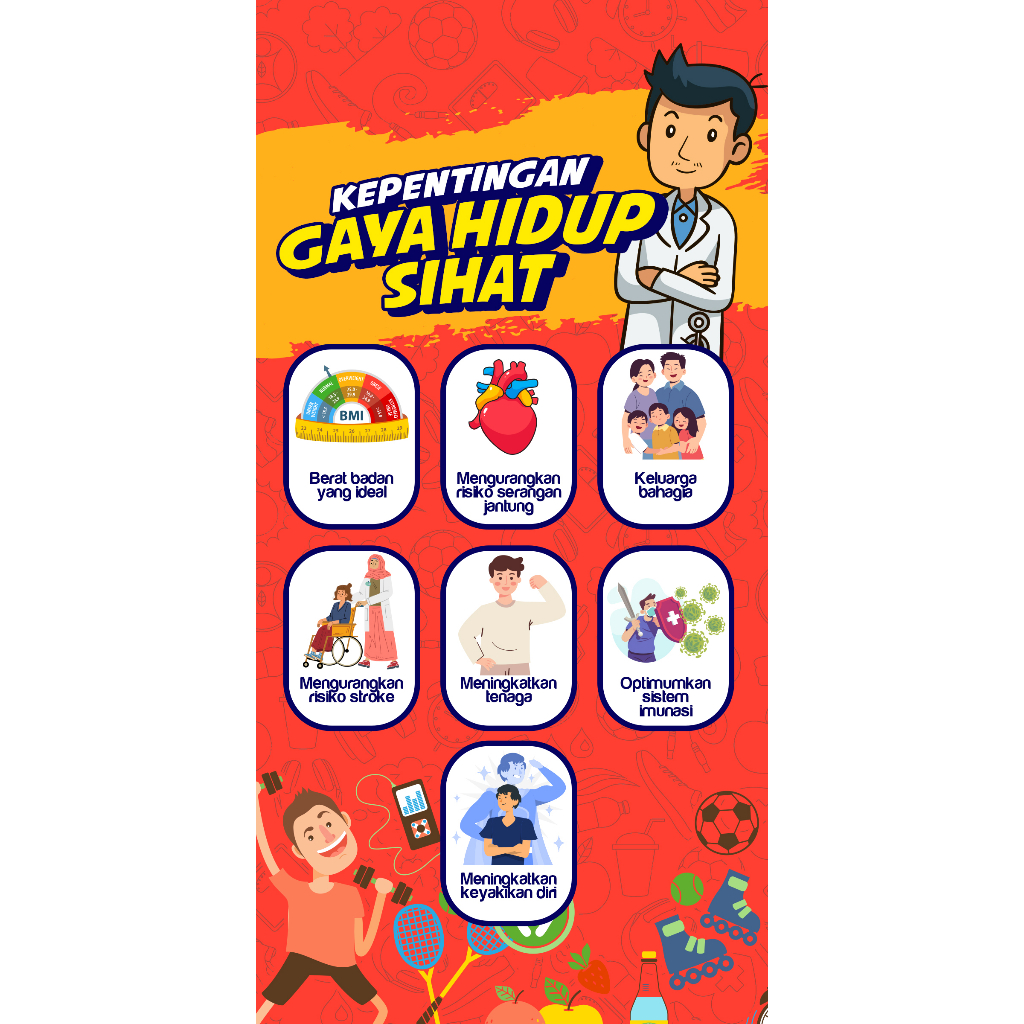 Set Info Amalan Hidup Sihat - Hiasan Kantin / Keceriaan Sekolah ...