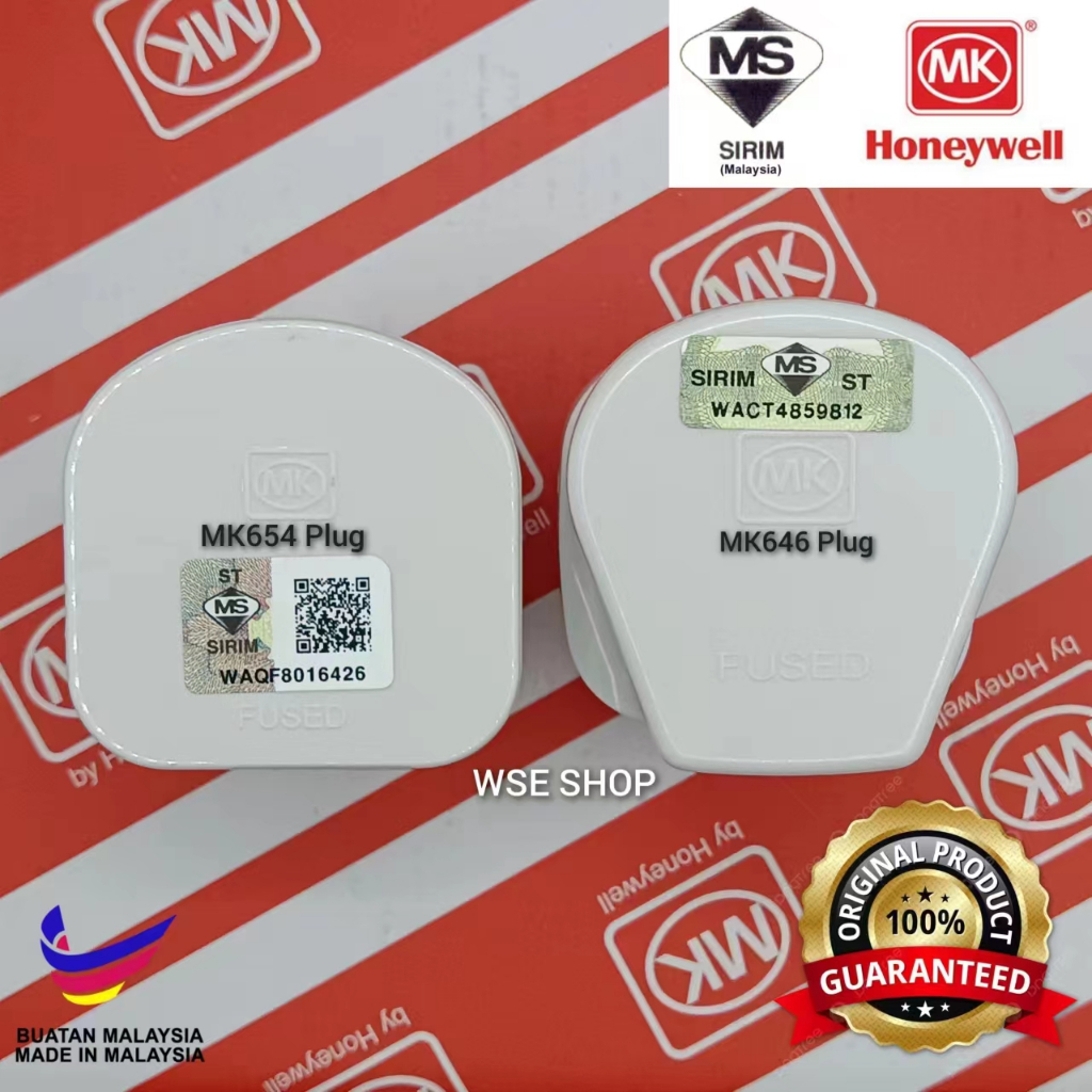 MK 654/MK646 3Pin Plug Top | Shopee Malaysia