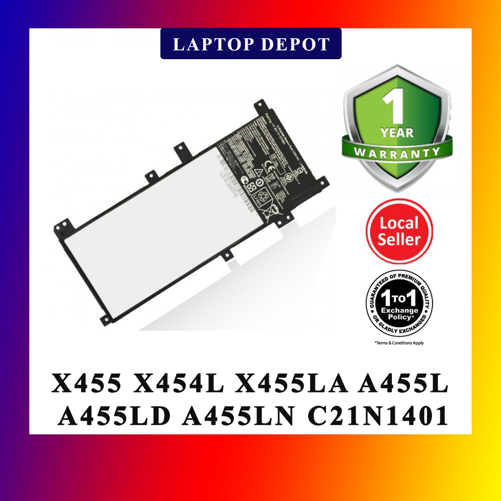 ASUS X455 X454L X455LA A455L A455LD A455LN C21N1401 Replacement ...