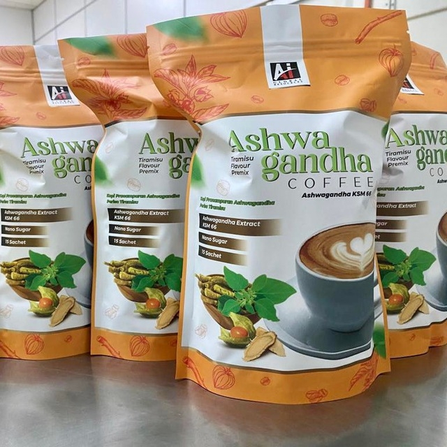 5 PACK KOPI ASHWAGANDHA KSM 66 ORIGINAL PERASA TIRAMISU | Shopee Malaysia