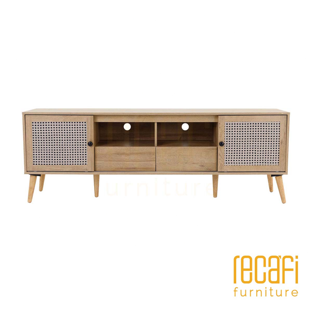 Recafi Furniture Akhina Series TV Cabinet | 2 Doors & Drawer | L 170CM ...