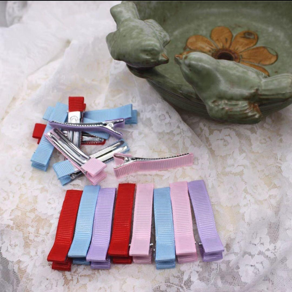 1pc 3.5cm / 5cm Hairpin Girls Barrette Klip Rambut Ribbon Hair Clip ...