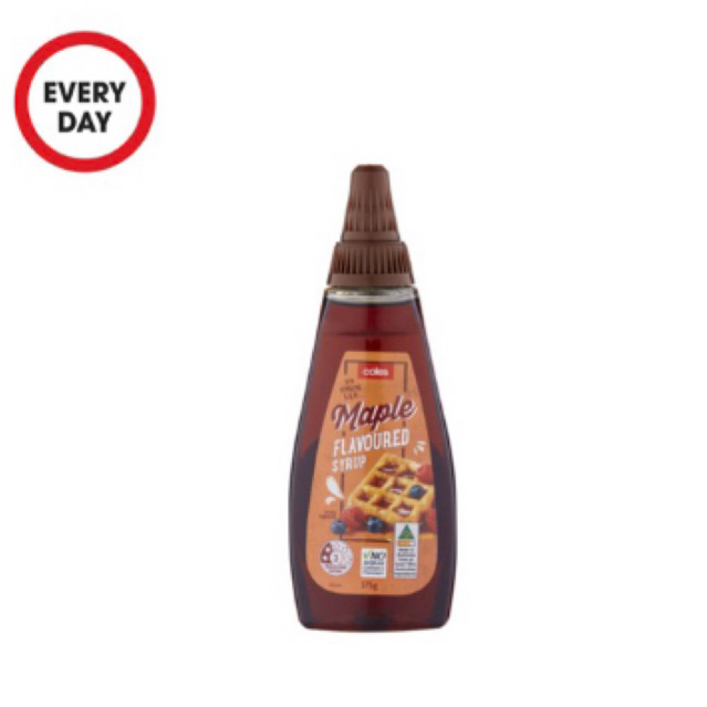 Coles Maple Original & Flavoured Syrup | 375g | Shopee Malaysia