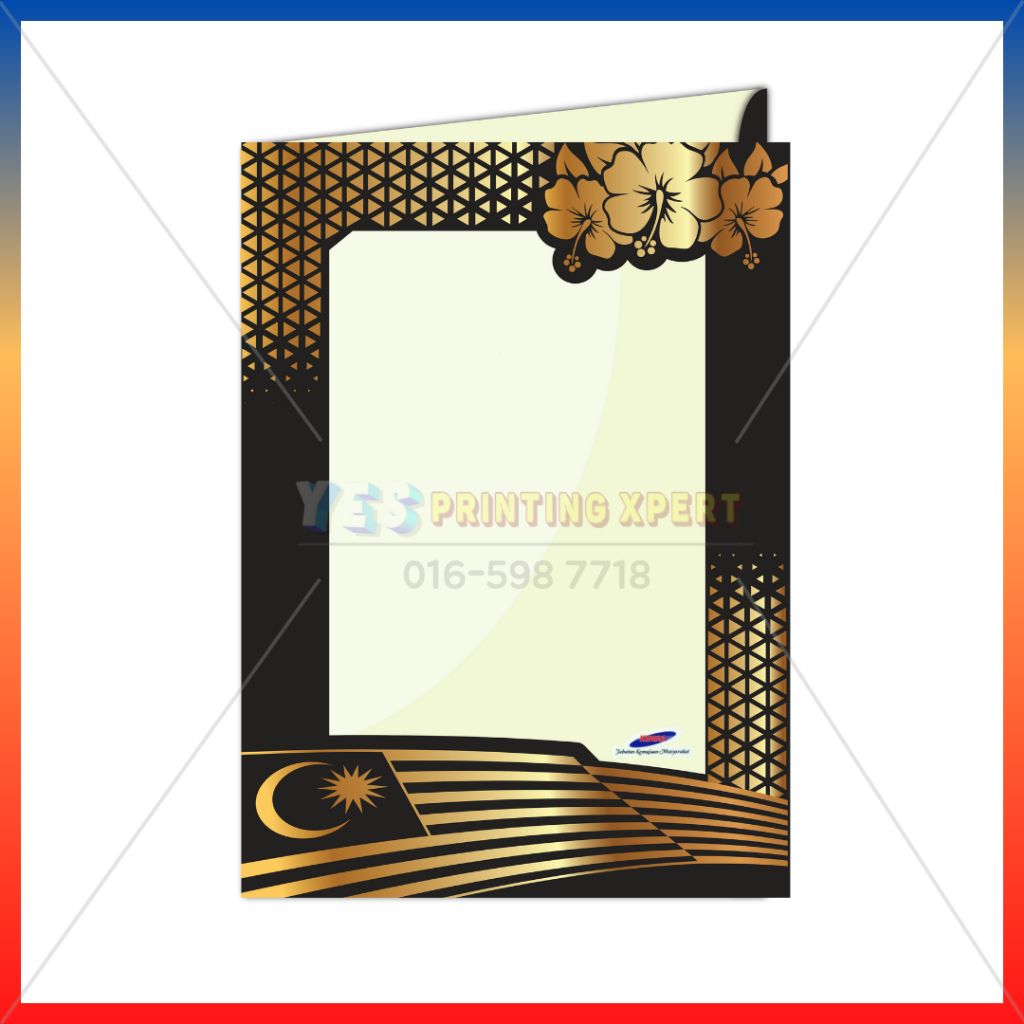 [READY STOCK] EXCLUSIVE CERTIFICATE FOLDER/HOLDER A4 WITH PVC COVER AND ...
