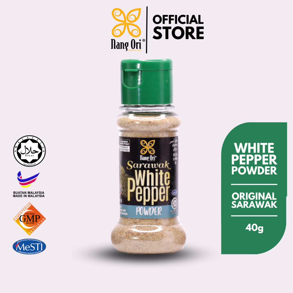 SARAWAK WHITE PEPPER POWDER 40G | Shopee Malaysia