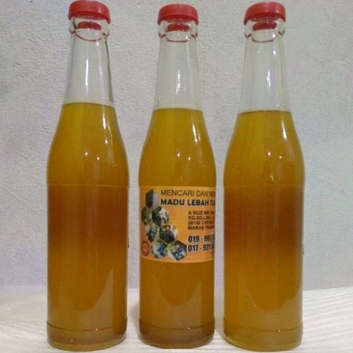 Madu Lebah Tualang 🐝 ORIGINAL🔥 (Botol Sederhana) | Shopee Malaysia