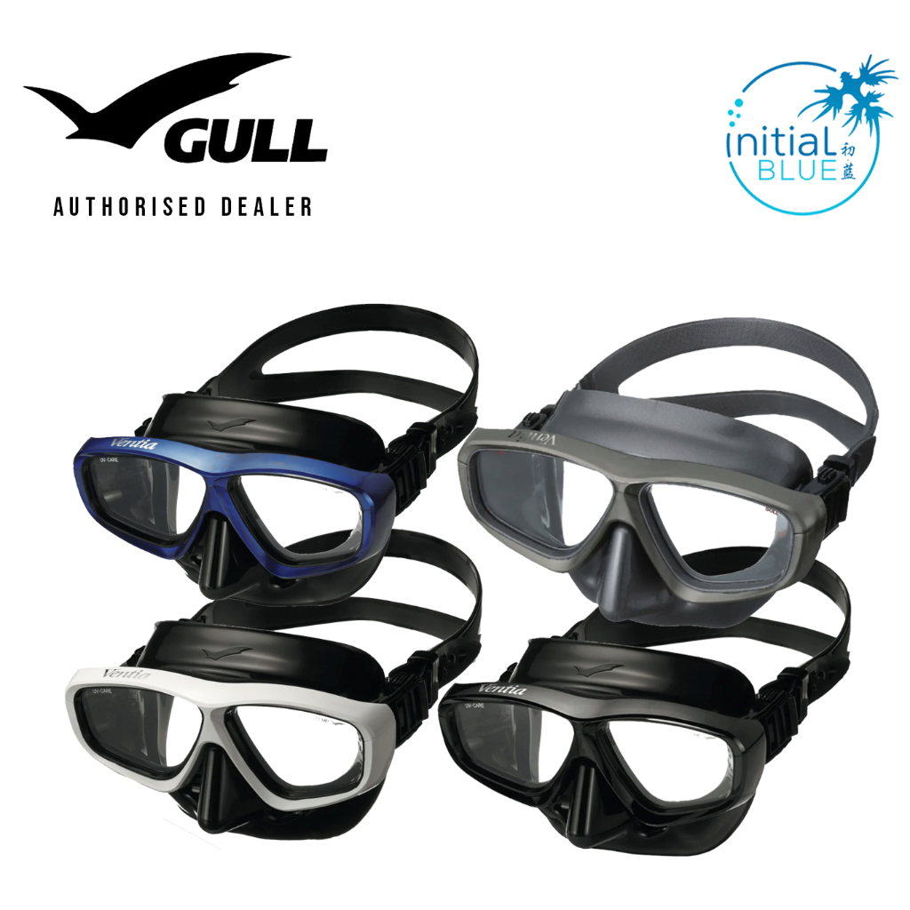 Gull Ventia Scuba Diving Mask | Shopee Malaysia