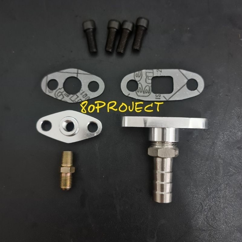 Garrett AR50 AR60 AR70 T04 GT30 GT35 Bush Turbo Oil Feed and Oil Drain ...