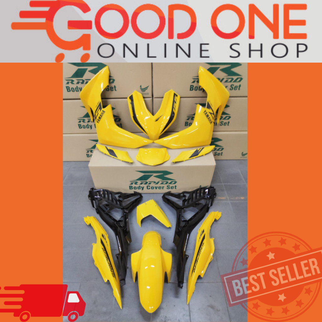 COVERSET BODYSET Y16ZR Sniper GP-155 (19)Black Cyan Red Blue White ...