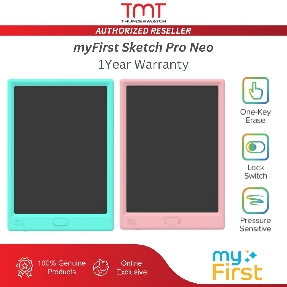 myFirst Sketch II / Pro NEO Drawing Pad for Kids | Shopee Malaysia