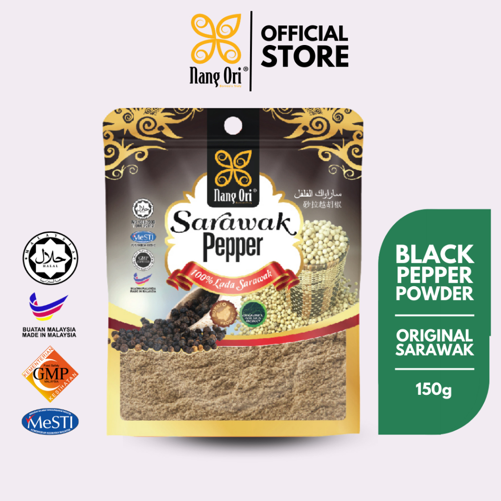 ORIGINAL SARAWAK BLACK PEPPER POWDER 150G | Shopee Malaysia