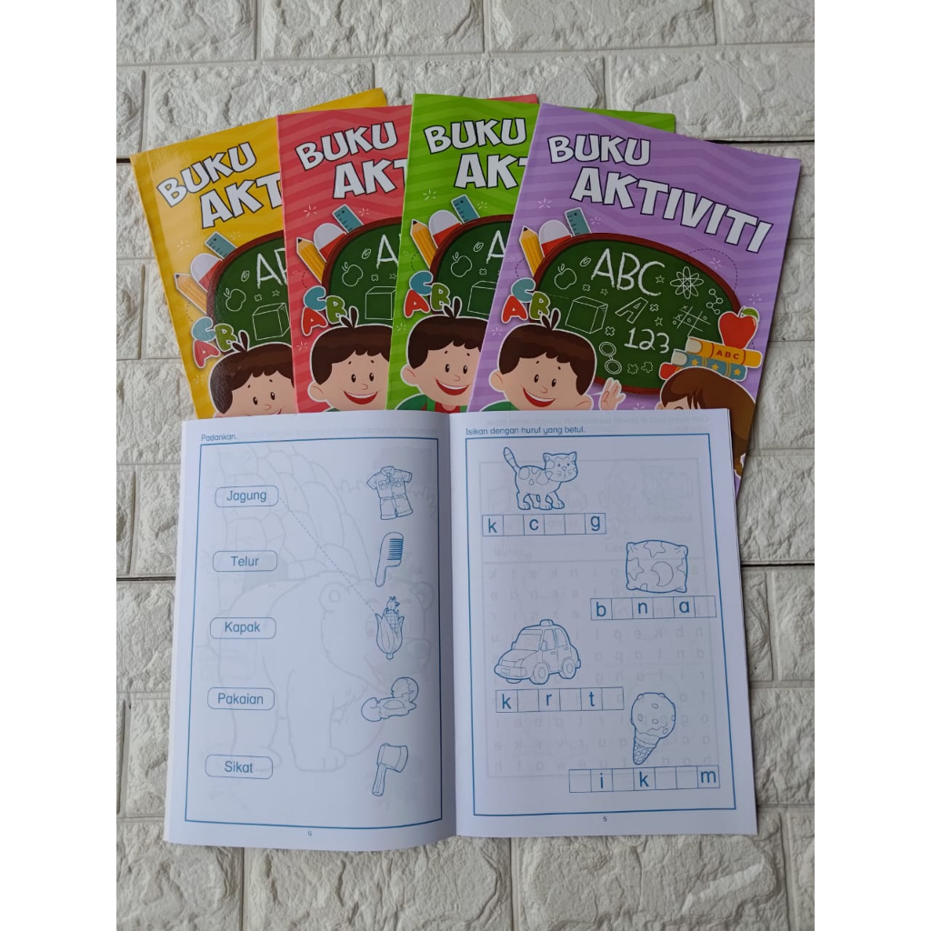 A4 Buku Aktiviti / A4 Activity Book | Shopee Malaysia