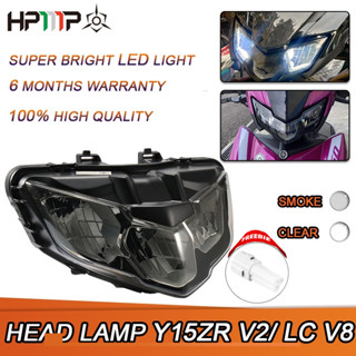 YAMAHA LC135 LC V8 Y15 V2 LED HEADLAMP LIGHT LAMPU DEPAN HEAD LIGHT LAMPU TERANG LED HEADLIGHT ...