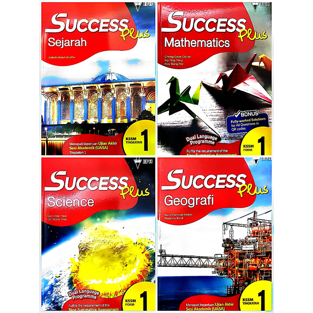 Success Plus . Tingkatan 1 . UASA . Buku Rujukan . EPH . { READY STOCK } F23 | Shopee Malaysia
