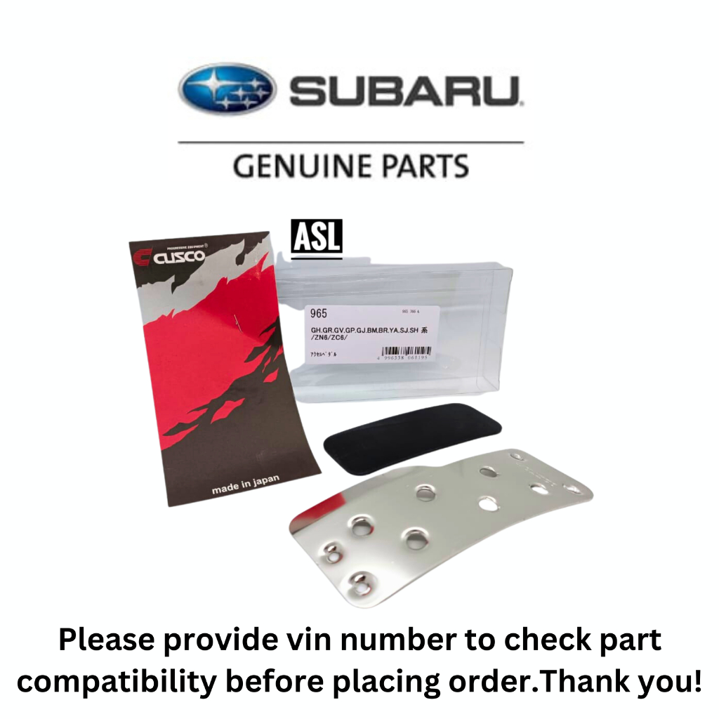 Genuine CUSCO Acc Pedal 86 GT86 FT86 BRZ Forester Impreza WRX STI Exiga ...