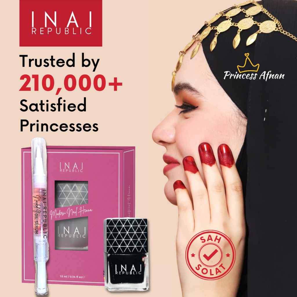 Inai Republic HQ Original Henna Republik Peel Off Serum Innai Pengilat ...