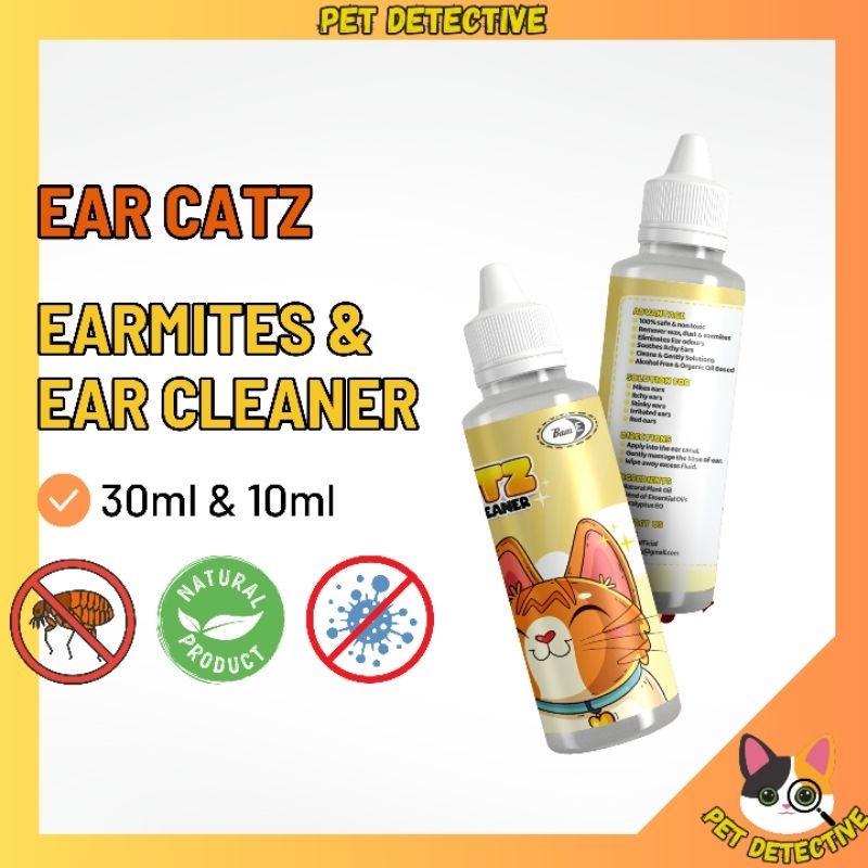 Ubat telinga kucing ear mite for cat ear cleaner treatment pet drop ...