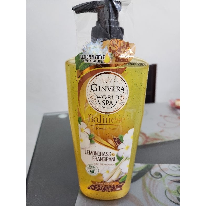 Ginvera World Spa Shower Scrub 750ml, Mfg 09/2023 | Shopee Malaysia