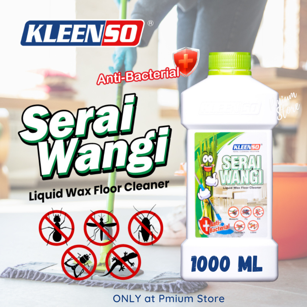 KLEENSO Serai Wangi Anti-Bacterial Floor Cleaner Pencuci Lantai Serai ...