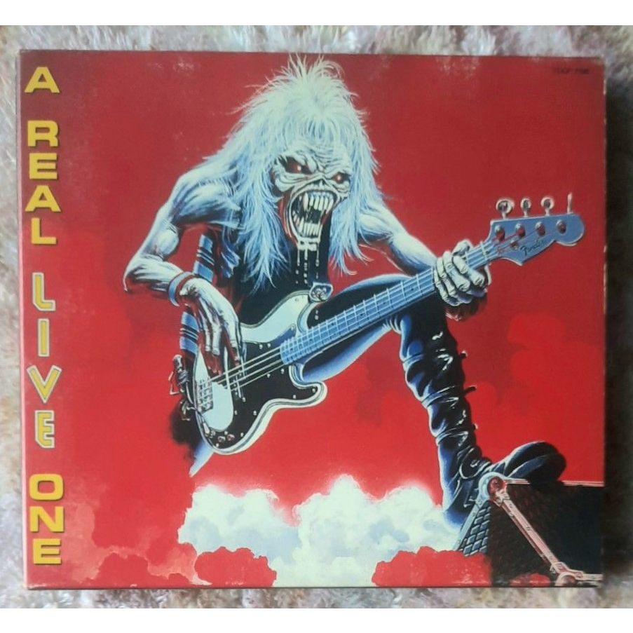 Iron Maiden – A Real Live One TOCP-7598 (Japanese Used CD) | Shopee ...