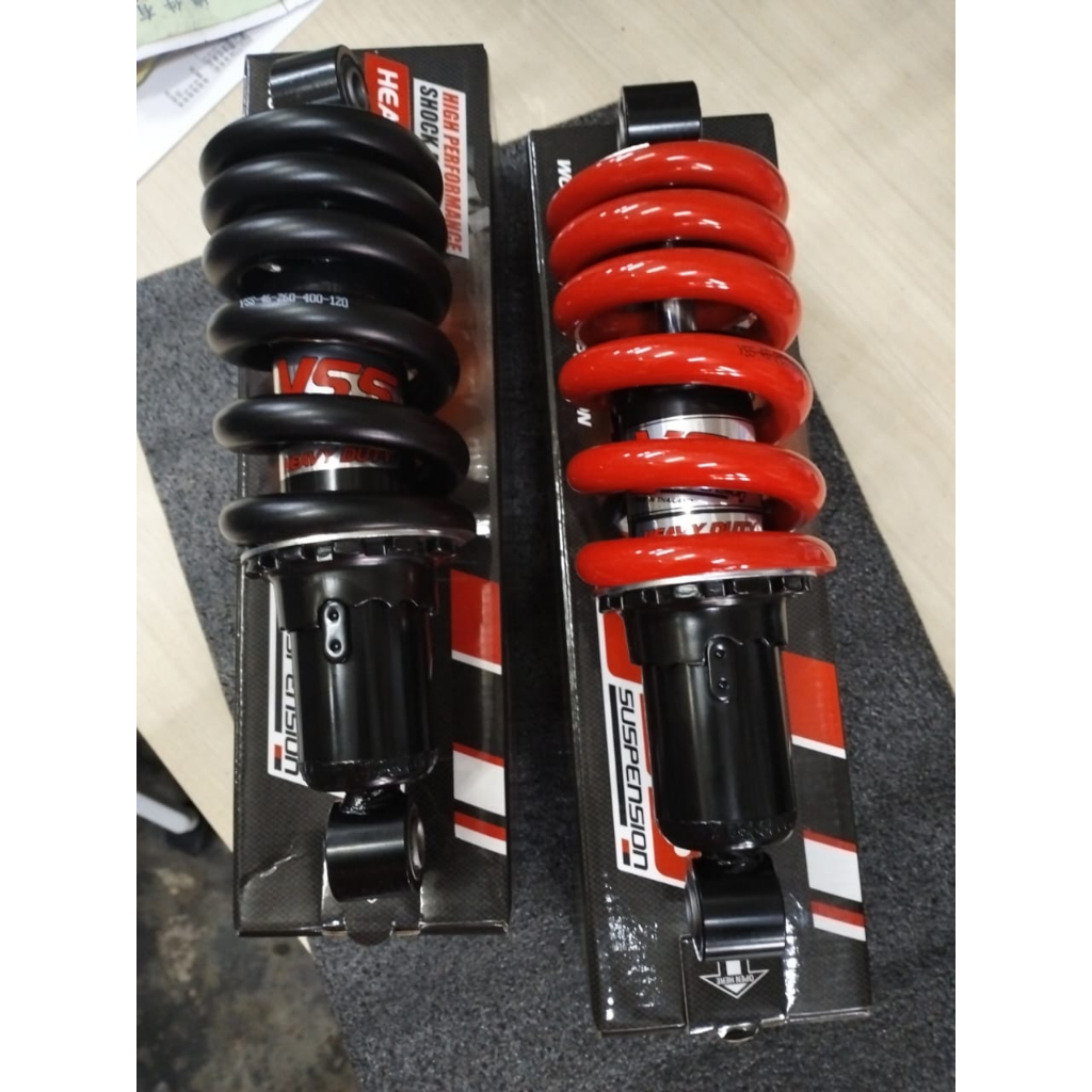 YSS MONOSHOCK HEAVY DUTY SPRING BESAR SUSPENSION RS150 (225MM) | Shopee ...