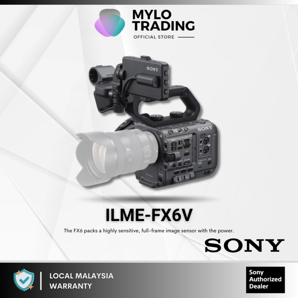 Sony FX6 Full-Frame Cinema Camera Body ILME-FX6V I Sony Malaysia Warranty | Shopee Malaysia