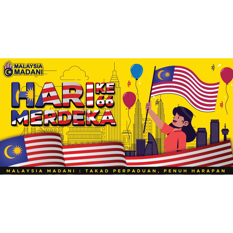 BANNER MERDEKA MALAYSIA | Shopee Malaysia