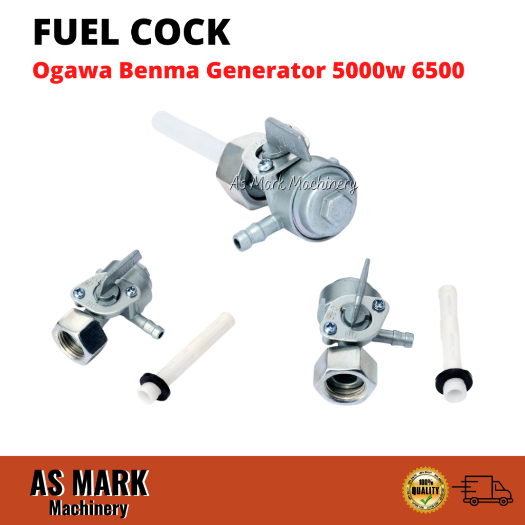 FUEL COCK Ogawa Benma Generator 5000w 6500 | Shopee Malaysia