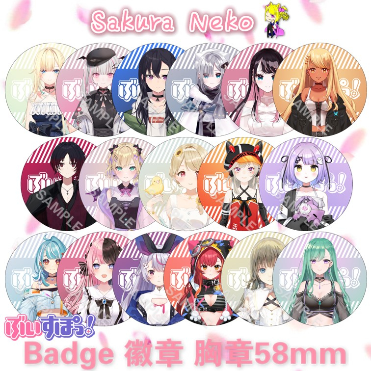 Ready Stocks VSPO! Virtual eSports Project ぶいすぽっ! 虚拟主播 VTuber Anime ...