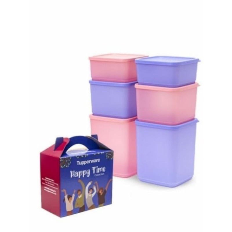 Tupperware Happy Time Collection (6pcs)s/ So Fresh | Shopee Malaysia