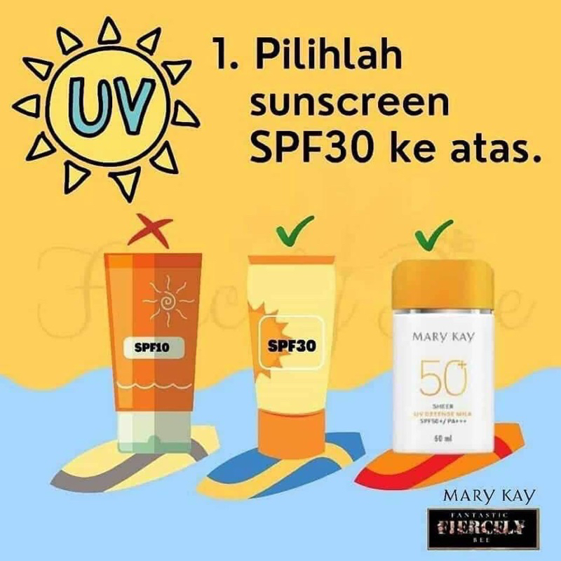 MK SUNSCREEN SUNCARE SPF50 Pa++++ (SHEER UV DEFENSE MILK | Shopee Malaysia