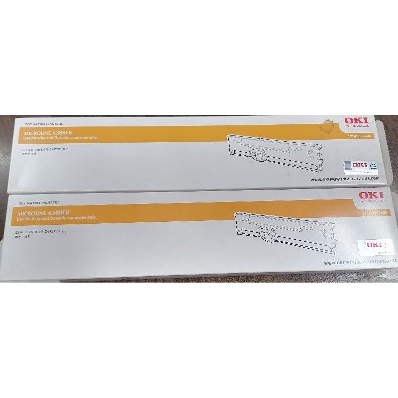 Oki microline 6300fb black ribbon catridge | Shopee Malaysia